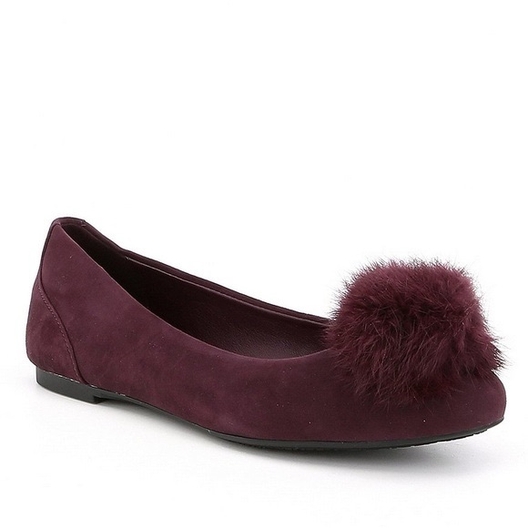 MICHAEL Michael Kors | Shoes | Nib Michael Kors Remi Pom Pom Ballet ...